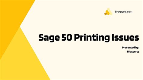 sage 50 printing issues troubleshooting tips and solutions by