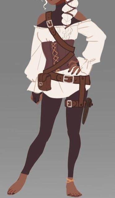 Bard Outfit Fantasy Clothing Adventure Outfit Medieval Fantasy Clothing