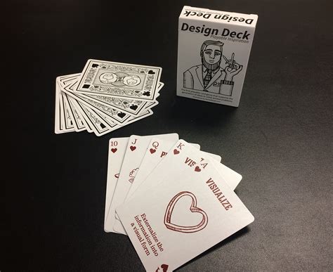 Design Deck Playable Inspiration A Card Design Thinking Deck Only