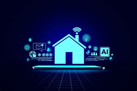 Premium Photo Smart Home System And Artificial Intelligence Concept