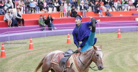 제주마축제 마상기예 공연