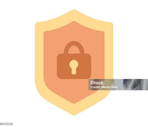 간단한 아이콘을 잠급다 자물쇠 방패 보안 및 개인 정보 보호 개념 벡터 플랫 일러스트레이션 0명에 대한 스톡 벡터 아트 및 기타 이미지 Istock