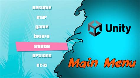 Make A Main Menu Unity Tutorial Youtube