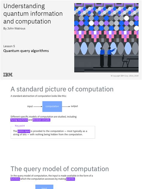 05 Quantum Query Algorithms Slides Pdf Quantum Computing