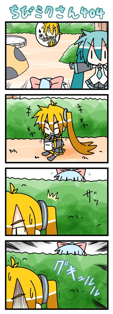 Hatsune Miku Chibi Miku Akita Neru And Kiyone Suzu Vocaloid Drawn