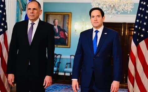 Герапетритис по средбата со Рубио Неопходна е поддршката од САД Biznisvesti Mk