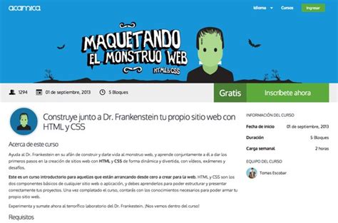 Curso Gratis De Html Y Css Para Crear Tu Web Desde Cero