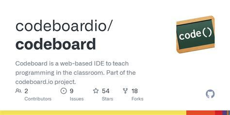 Github Codeboardiocodeboard Codeboard Is A Web Based Ide To Teach Programming In The