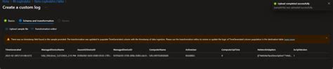 powershell dcr log analytics part 2 5 sample script dcr and table creation dcr permission