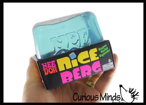 Needoh Jumbo Nice Cube Berg Ice Sugar Ball Thick Glue Gel Stretch Ba Curious Minds Busy Bags