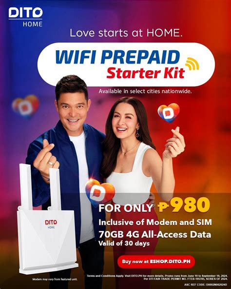 Dito Home Wifi Prepaid Starter Kit
