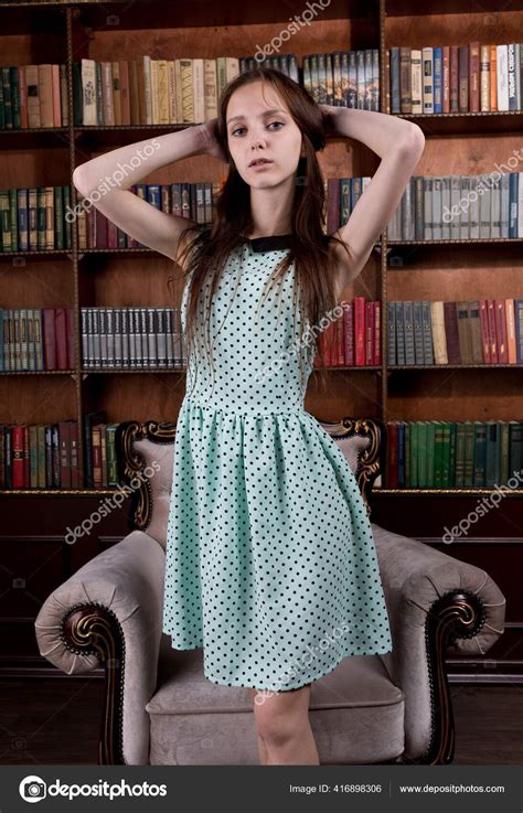 Veronica Model Posing Studio Stock Photo By Andreyniko