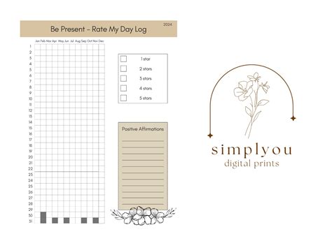 New Color Coded Daily Logs 5 Printable Logs Including An Exercise Log An Anxiety Log A