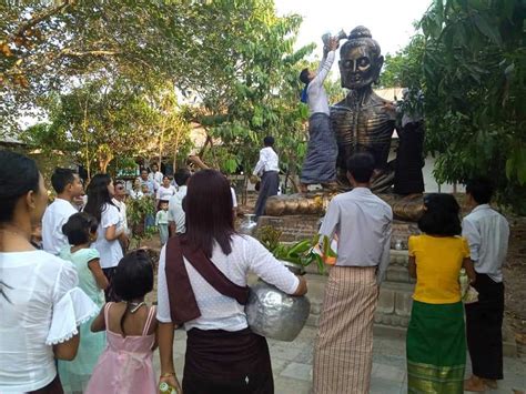 မြောက်ဦးမြို့၌ သင်္ကြန်အကြိုနေ့ ရှေးဟောင်းသမိုင်းဝင် အထင်ကရ ဘုရားပုထိုး၊ စေတီများနှင့် ဘုန်းတော