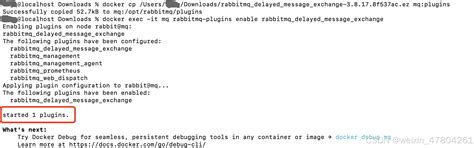 Rabbitmq延迟消息队列插件安装报错修复 ＞文件权限问题rabbitmq 延时插件启动了网页上新建交换机却不显示这个插件 Csdn博客