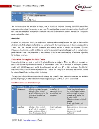 BPM X Model Based Testing For ERP PDF