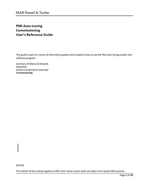 Commissioning Quick Reference Pmi Auto Tuning Pdf Port Computer Networking Server