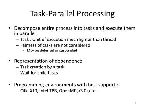 Ppt A Survey On Scheduling Methods Of Task Parallel Processing Powerpoint Presentation Id