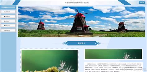 计算机毕业设计djangovue大学生心理咨询系统设计与实现【开题论文程序】 Csdn博客