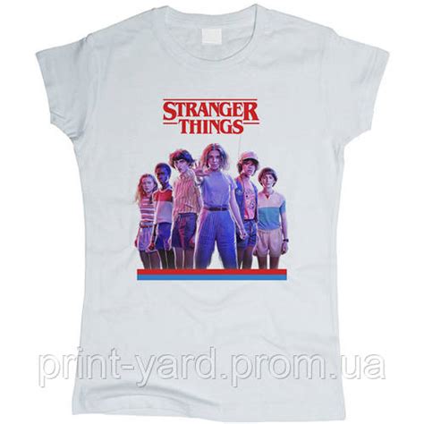 Stranger Things 04 Дуже дивні справи Футболка жіноча Id 1081338364 ціна 440 ₴ купити на