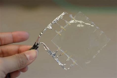 The Future Of Handheld Devices Flexible Sensor For Stretchable Foldable And Rollable