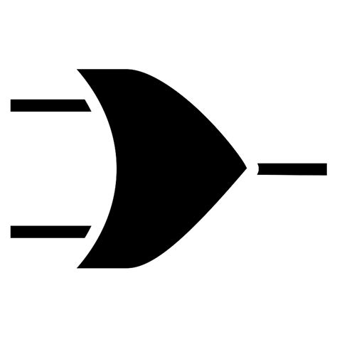 Logic Gate Or Vector SVG Icon SVG Repo