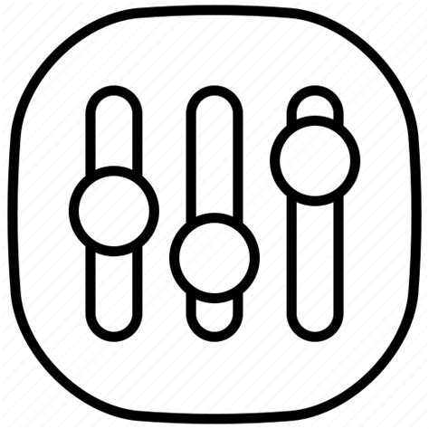 Adjust User Interface Ui Button Web Icon Download On Iconfinder