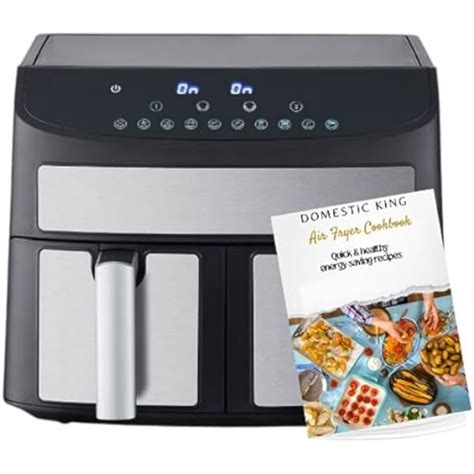 Tower T17088 Vortx 9l Duo Basket Air Fryer With Smart Finish 2600w