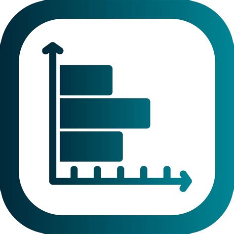 Horizontal Bar Chart Vector Icon Design 20147484 Vector Art At Vecteezy
