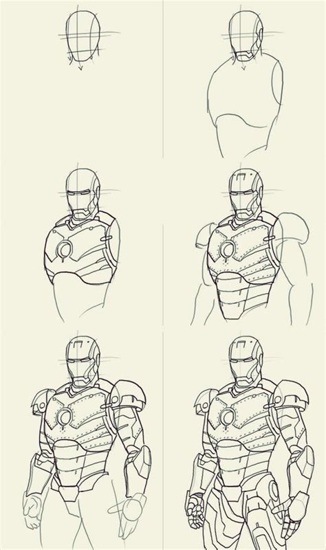 Iron Man Drawing Tips For Drawing Careerguide