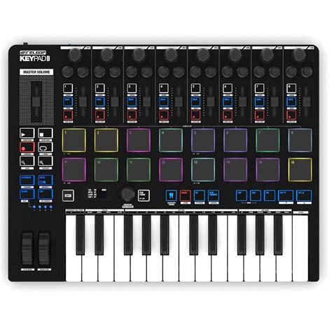 Reloop Keypad Pro Compact Usb Midi Keyboard Workstation