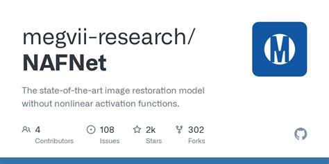 Github Megvii Researchnafnet The State Of The Art Image Restoration