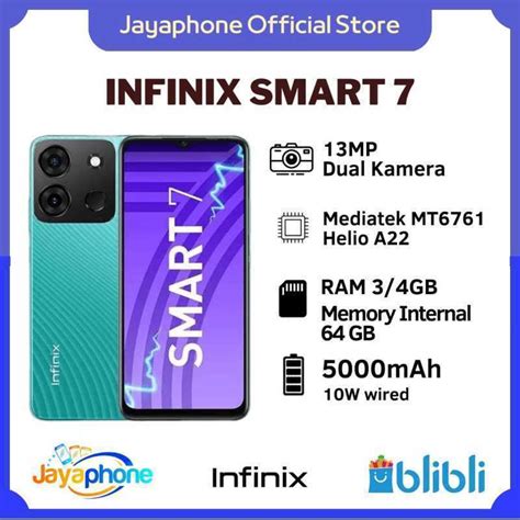 Jual Infinix Smart 7 RAM 4 64 Di Seller Mp Mutiara - Pekan Tanjung Pura ...
