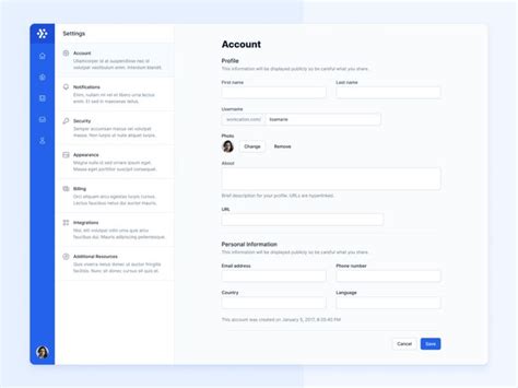 setting page example by steve schoger