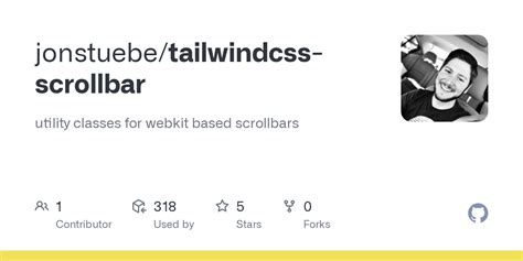 GitHub Jonstuebe Tailwindcss Scrollbar Utility Classes For Webkit Based Scrollbars