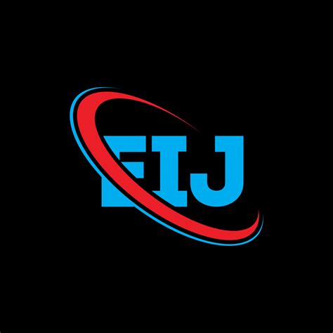 Logo Eij Lettre Eij Création De Logo De Lettre Eij Initiales Logo