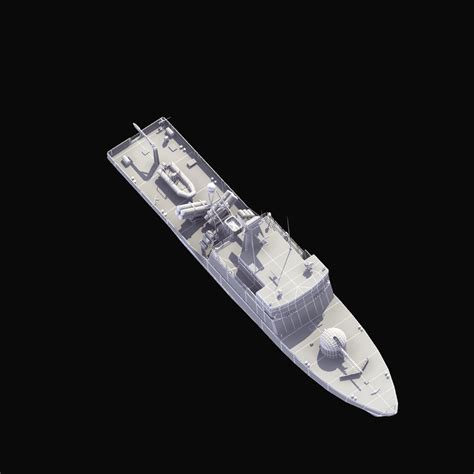 Flyvefisken Class Patrol Boat 3d Model 149 Max X Wrl Obj Ma