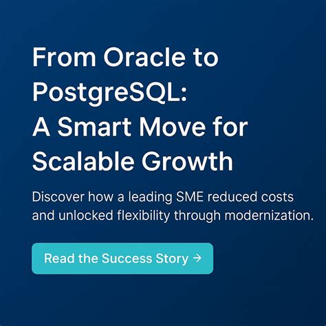 from oracle to postgresql a smart move for scalable growth discover how… manikandan suriyamurthi