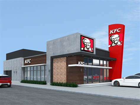 Modern Kfc Restaurant Exterior Design