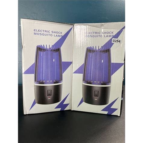 Lot Of 2 Electric Bug Zappers Mosquito Zappers Attracts And Eliminates Flying Bugs