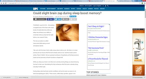Could Brain Stimulation During Sleep Improve Memory
