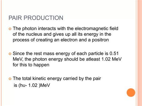 Interaction Of Xrays And Gamma Rays With Matter Ii PPTX
