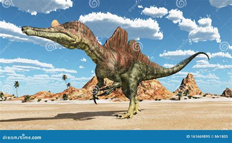 Dinosaur Ichthyovenator Stock Illustration Illustration Of Computer