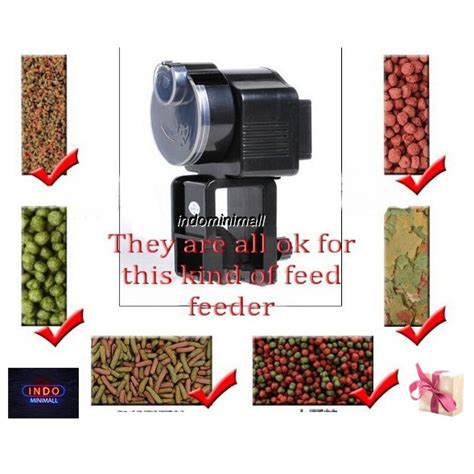 Jual Mesin Pemberi Pakan Ikan Otomatis Akuarium Resun Af2003 Sel1933 Shopee Indonesia