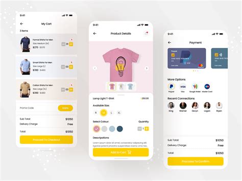 E Commerce Mobile App Ui By Mamun Ahmed On Dribbble
