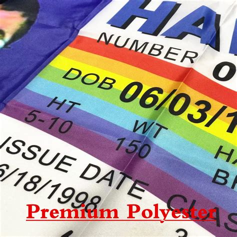 Luckgeey Mclovin Id Flag Fake Driver License Flag 3x5ft For Indoor Outdoor Funny