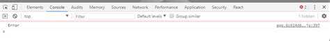 Chrome Dev Tools Is Hiding Errors And Cant Figure Out Where To Turn