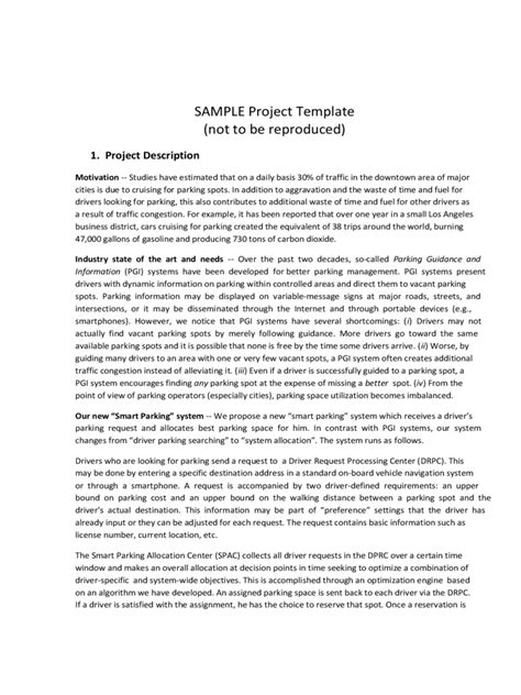Project Overview Template 2 Free Templates In PDF Word Excel Download