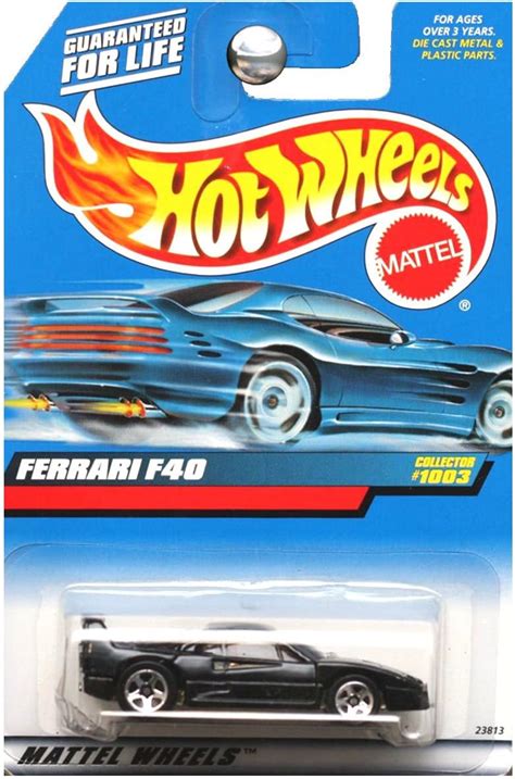Hot Wheels Ferrari F40 1999 1003 W5spokes Tr