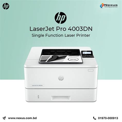 Hp Laserjet Pro 4003dn Single Function Laser Printer Model Laserjet
